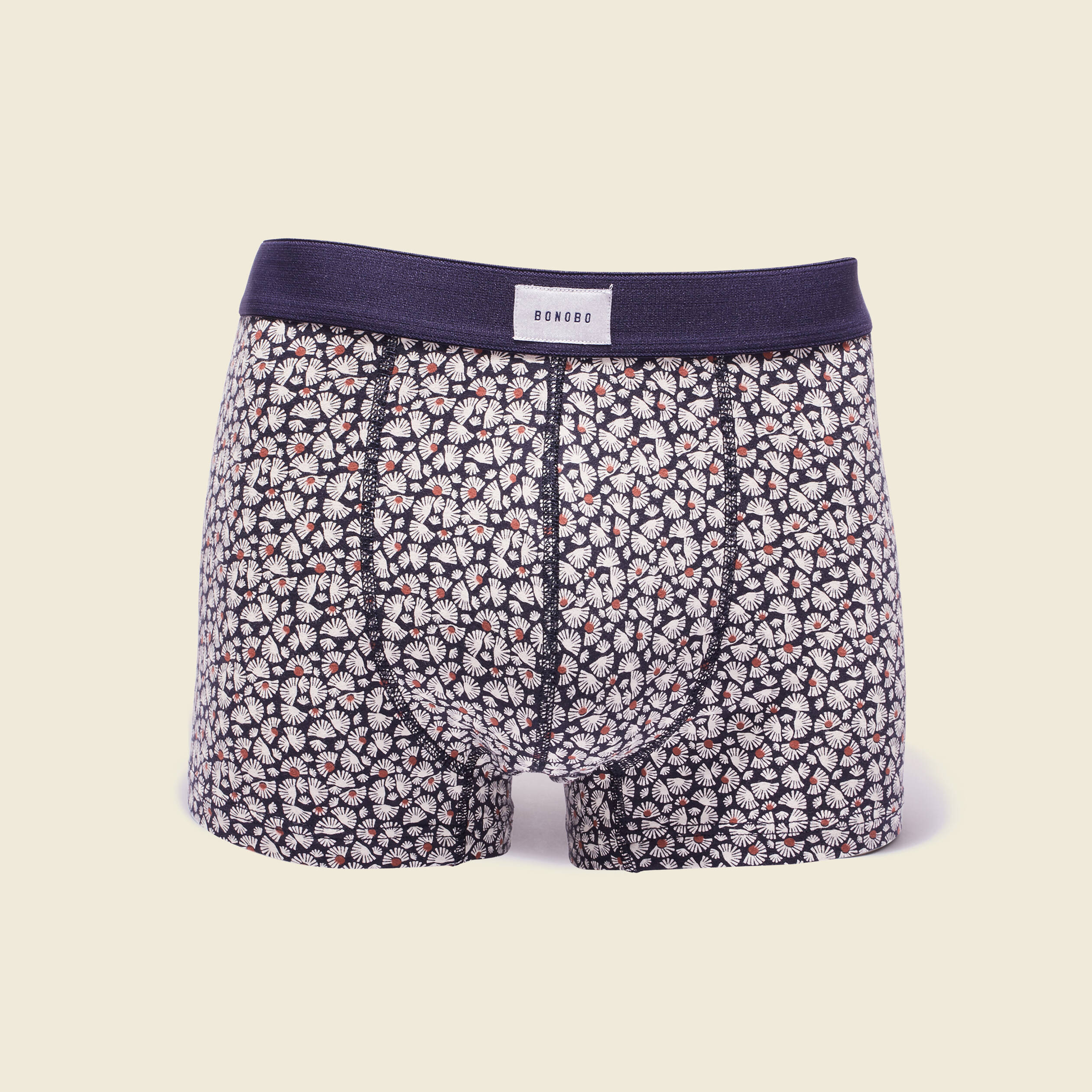 Lot 2 boxers marron cognac homme | Bonobo