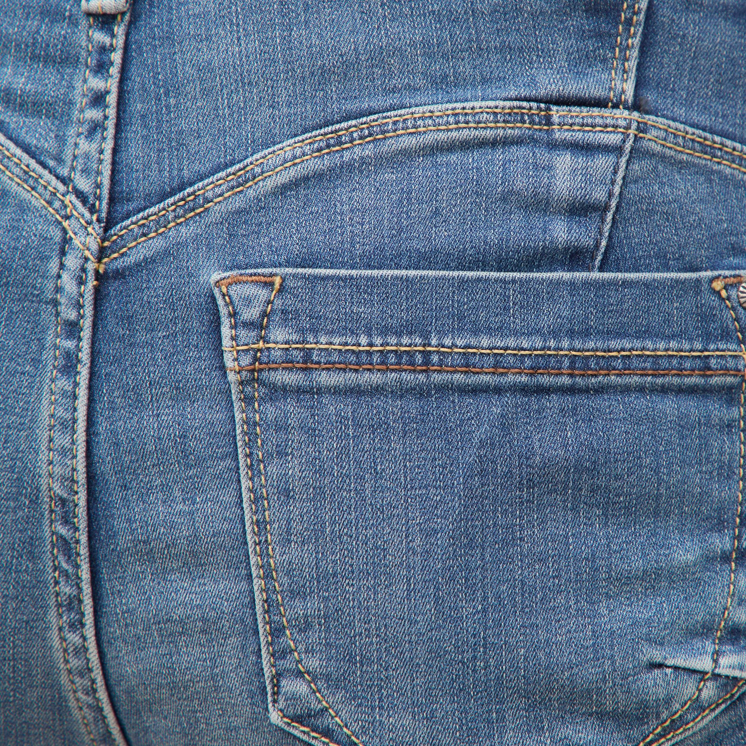Jeans skinny push up 7/8ème denim stone femme | Bonobo