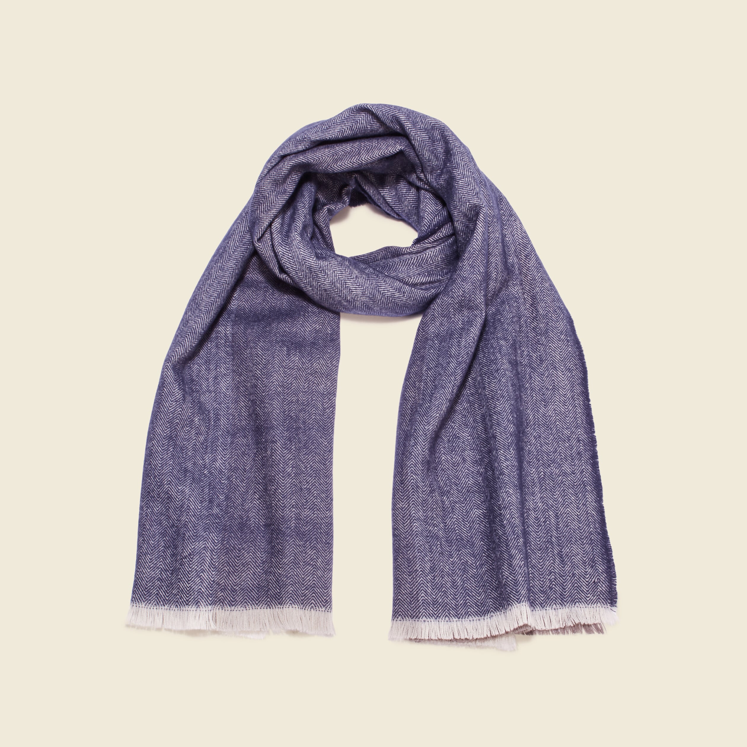 Écharpe bleu marine homme | Bonobo