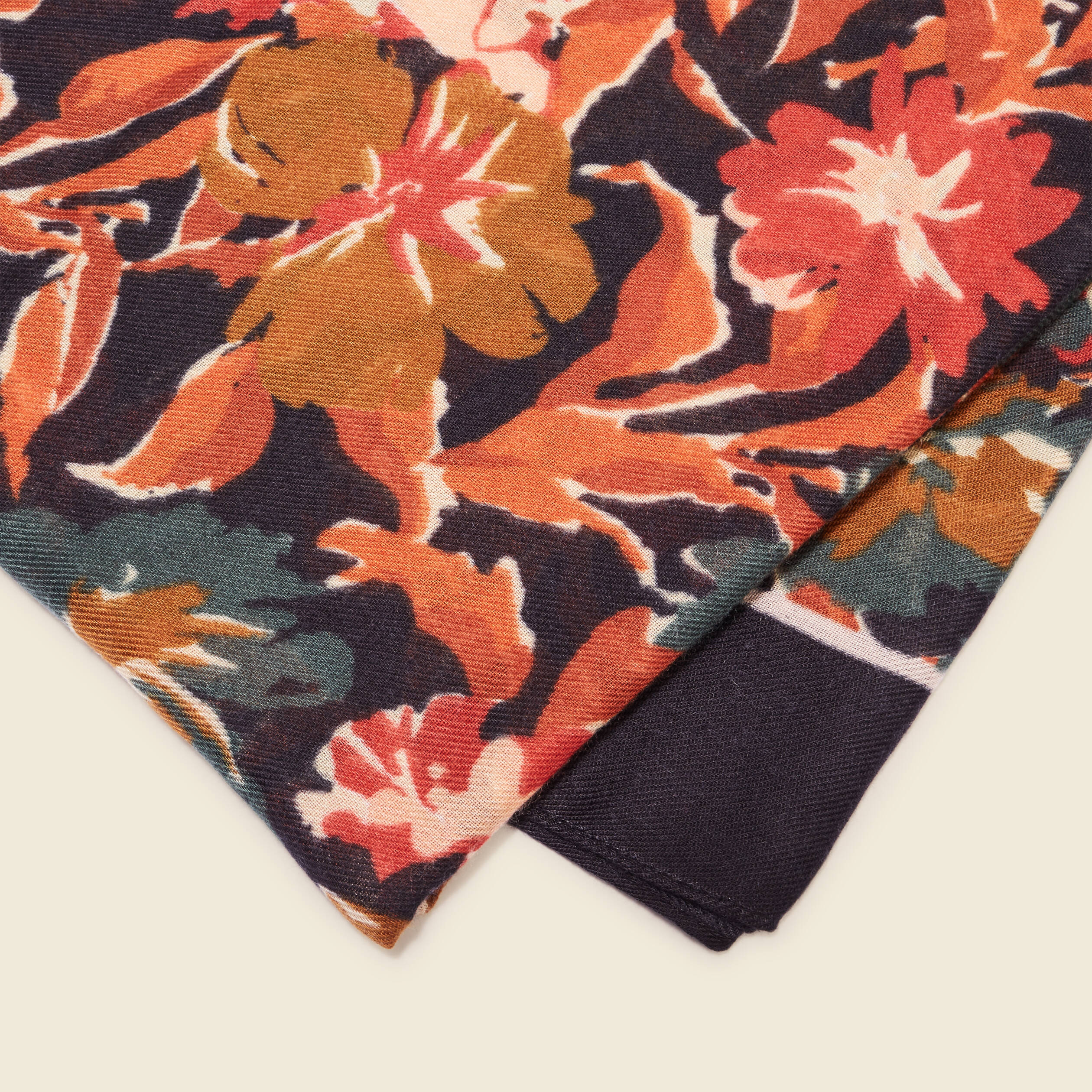 Foulard rouge foncé femme | Bonobo